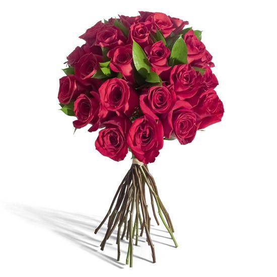 The Traditional Red ROSE BOUQUET - Good 4 You Gift Baskets USA